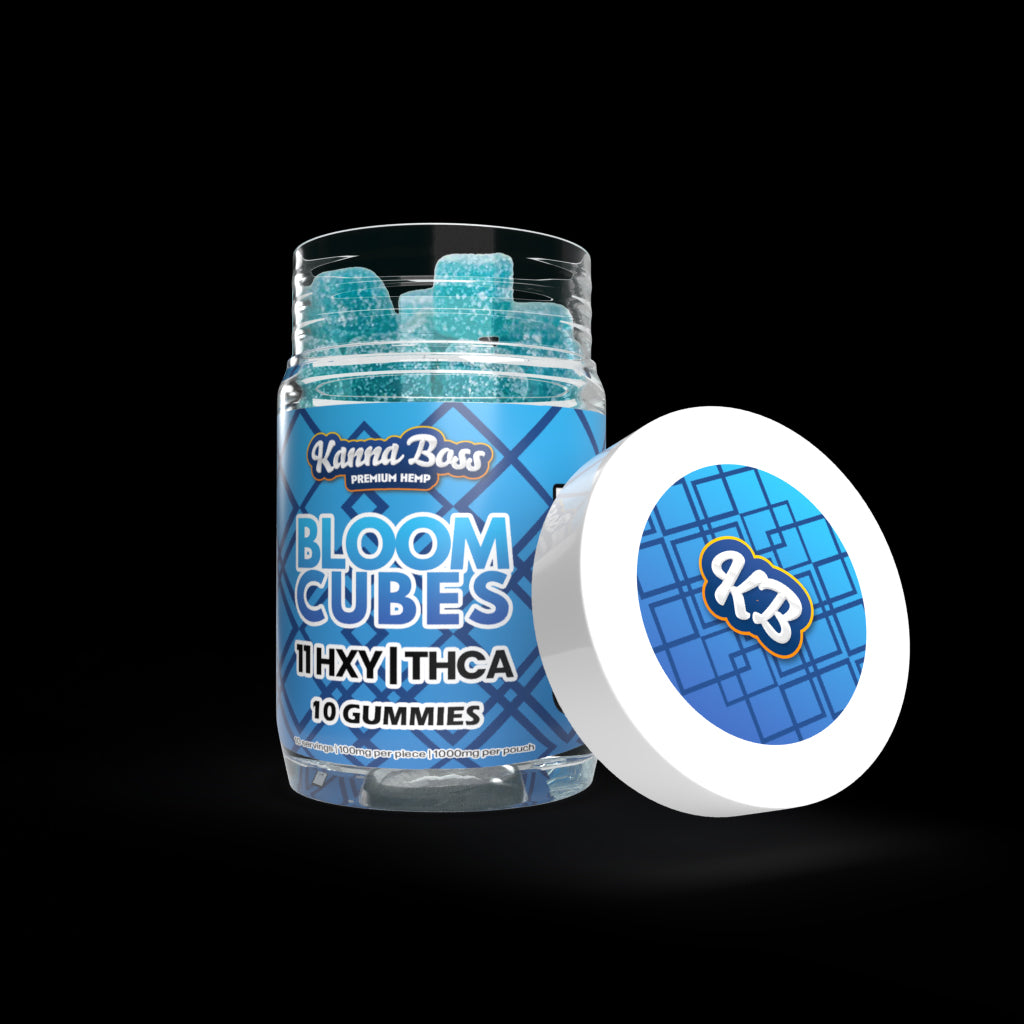 BLOOM CUBES GUMMIES BLUEBERRY 10CT – KANNA-BOSS