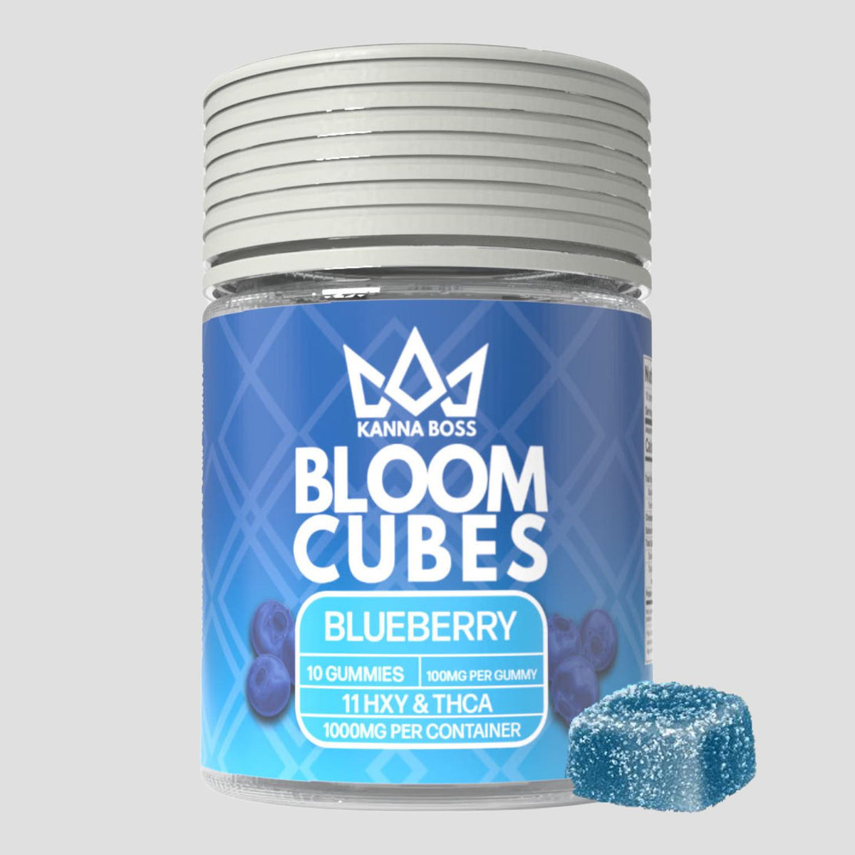 BLOOM CUBES GUMMIES BLUEBERRY 10CT – KANNA-BOSS